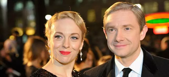 Einde van de geschiedenis van liefde Martin Freman en Amanda Abbington brak uit