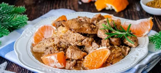 Ricette per il nuovo anno 2021 - Piatti di carne, pesce, pollo con mandarini e insalate per ogni gusto 7706_4