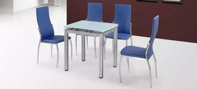 Sillas de cocina con asiento suave - Muebles moderna, metal, forjado y cromo 8060_9