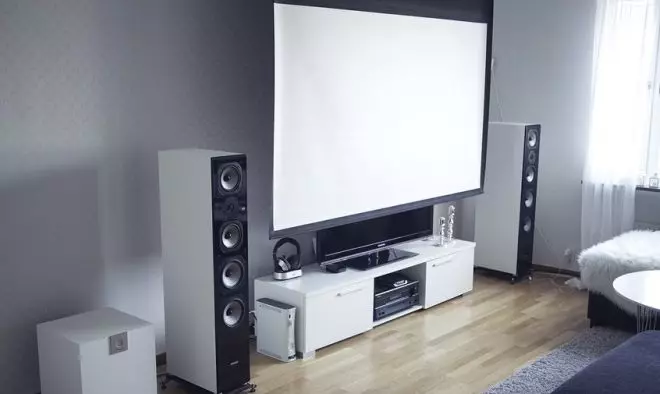 Home Cinema - Ho bapisoa le molumo oa molumo, mefuta ea mantlha, ho hokahanya lisebelisoa joang? 8700_4