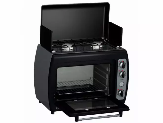 Mini oven - jenis aya pakakas, tips on milih nu pangalusna rating model 8702_4