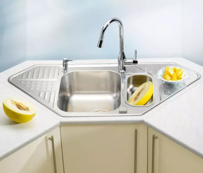 Kitchen sink, design - which is better to choose, views 8764_4