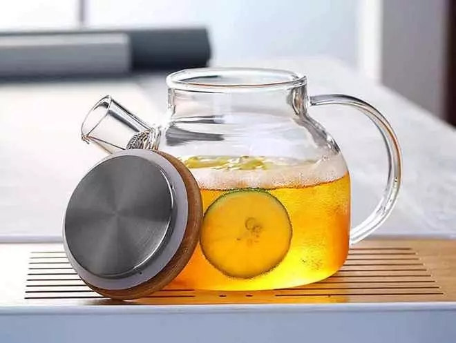 Glass kettle para sa mga plato, pinainit, pindutan at para sa paggawa ng serbesa tsaa 8766_3