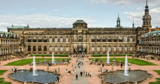 Дрезден үзвэрүүд - Виржин, Zwinger, Zwinger-ийн сүм, хуучин мастер, Галерей, галерей, Атера хатгамал, Альбертин