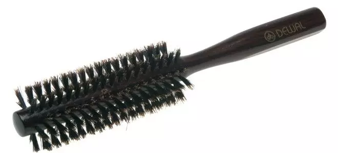 Brasing za lase - kaj je to? Round Hair Styling Comb, Bashing Polaganje 9345_8