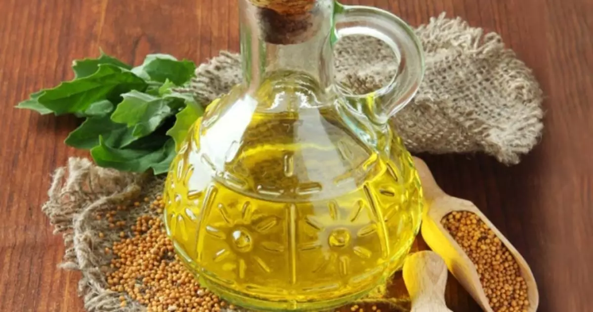 Mustard hair oil - desente nga medium nga kapuli sa kosmetiko