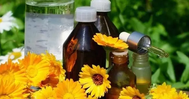 Tincture Calendula თმისთვის - 5 ეფექტური რეცეპტები